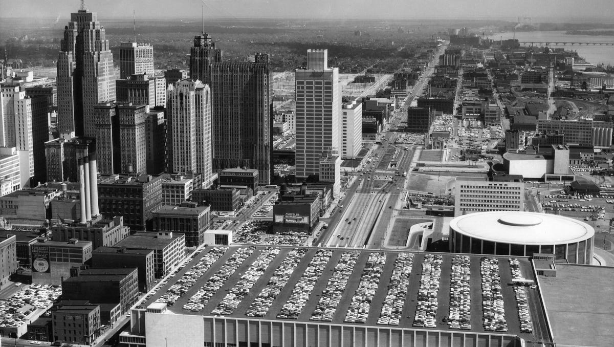 Detroit's Cobo Center through the years