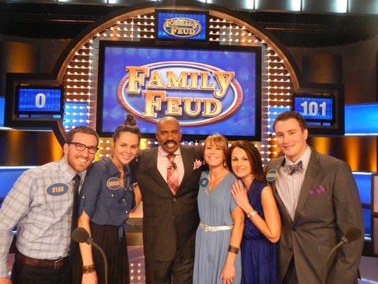 Family Feud features local family