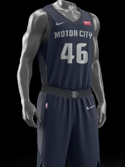 Pistons unveil new Nike ‘Motor City’ uniform Pistons unveil new Nike ‘Motor City’ uniform