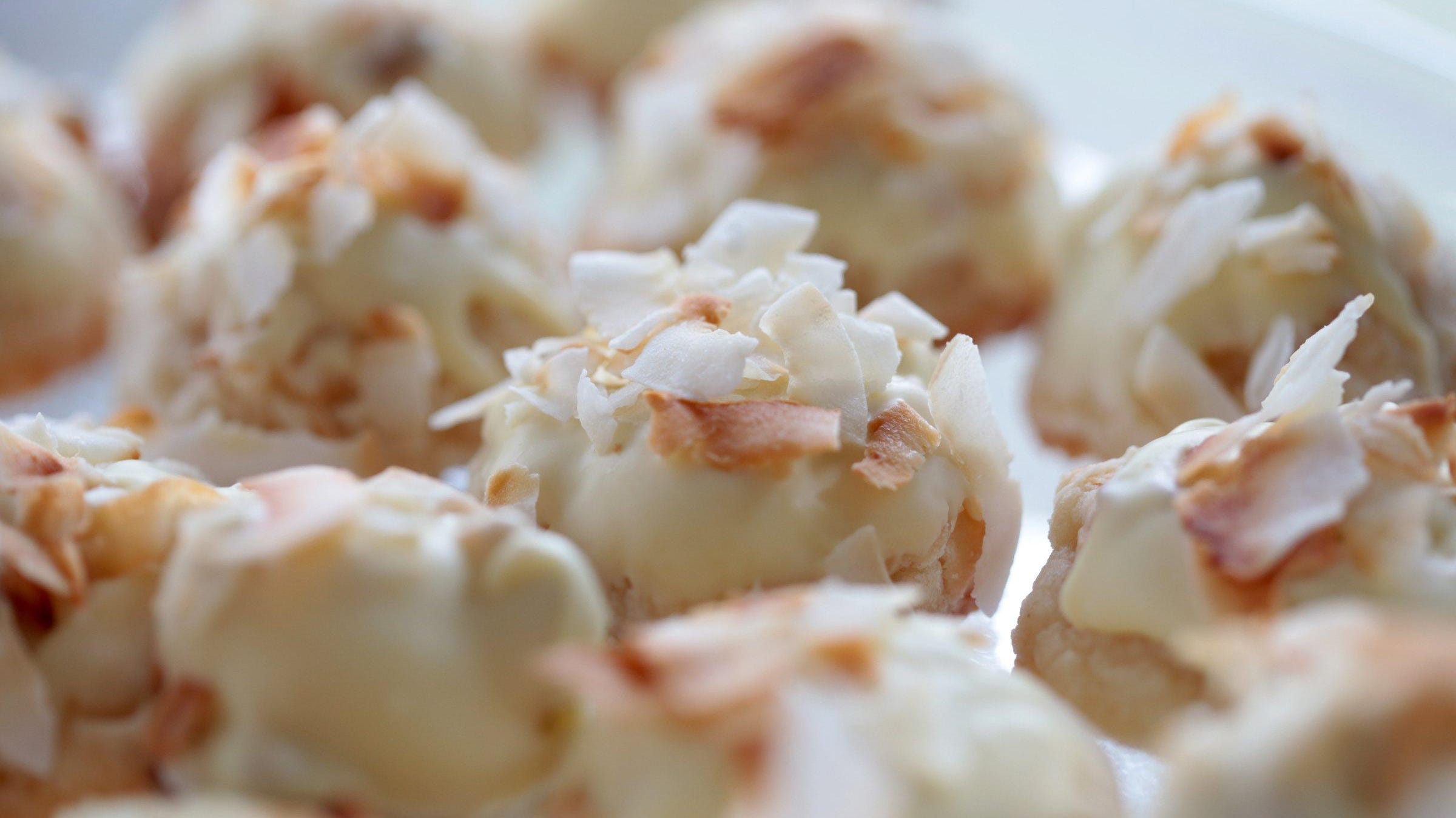 Holiday sweets: Coconut Snowballs