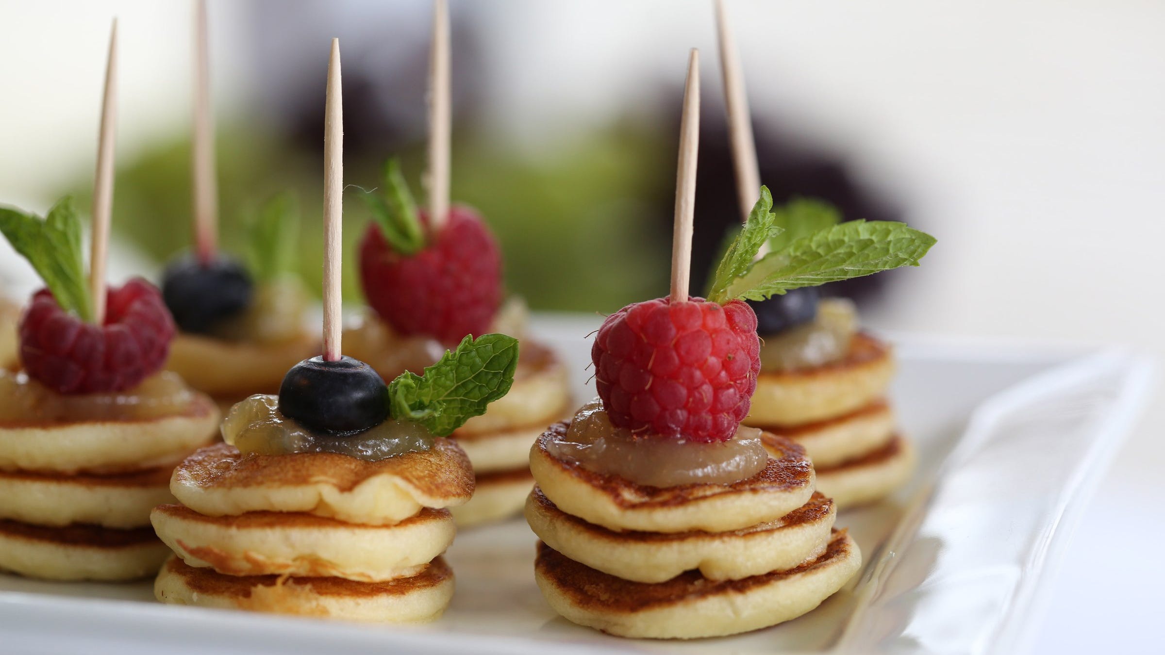 Brunch recipe: Mini Pancake Stacks