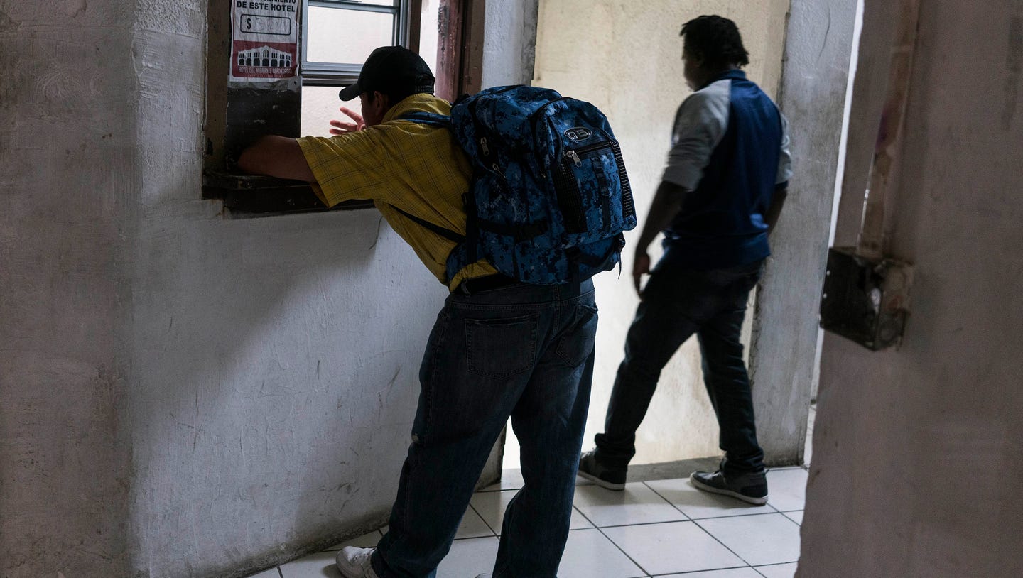 A human smuggler, and the wall that will make him rich