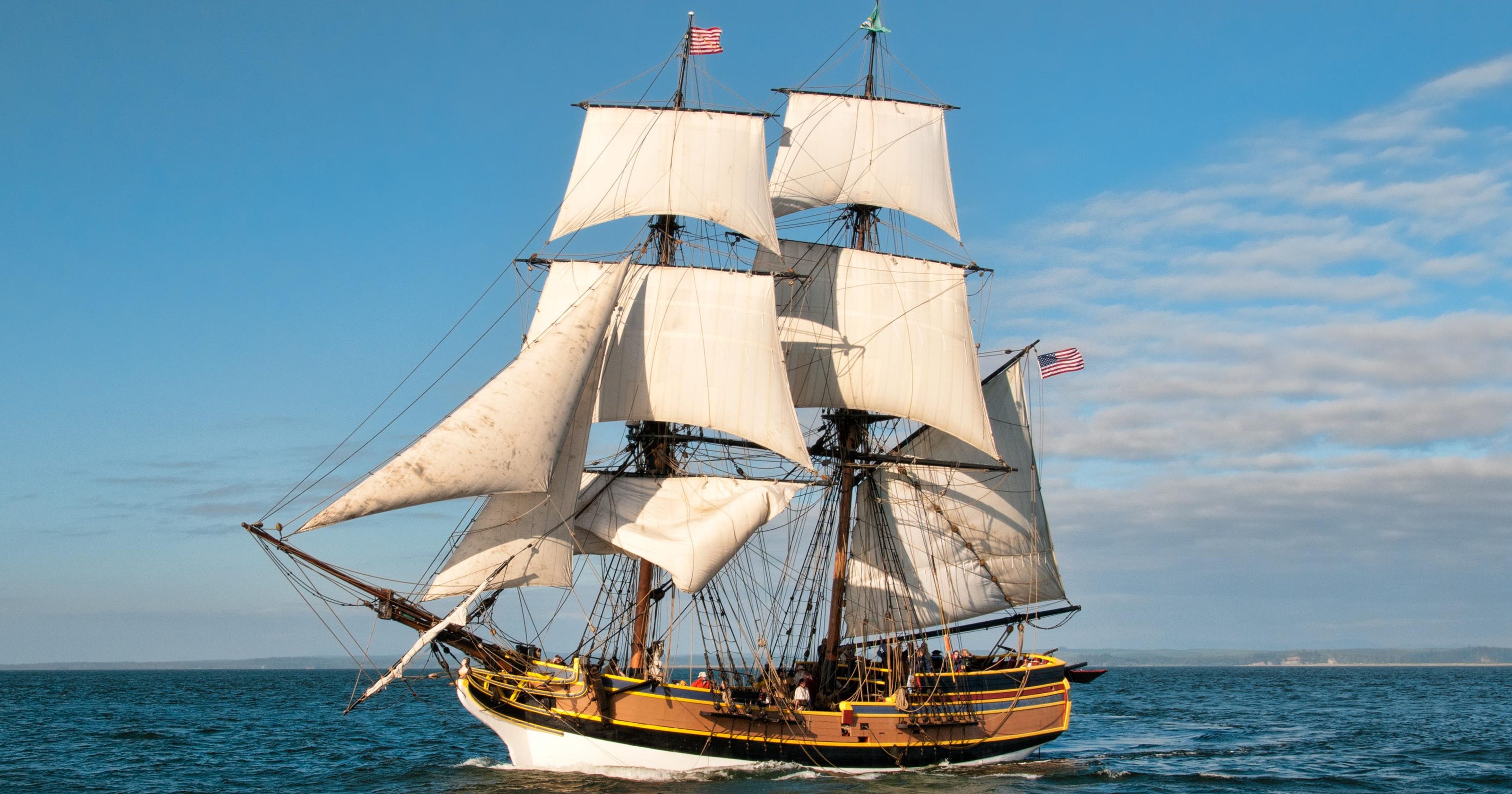 Lady Washington returns to Moss Landing