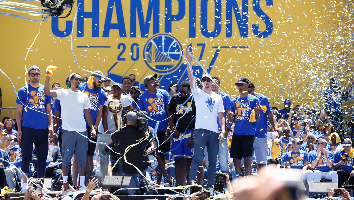 Warriors championship parade: Best photos from celebration