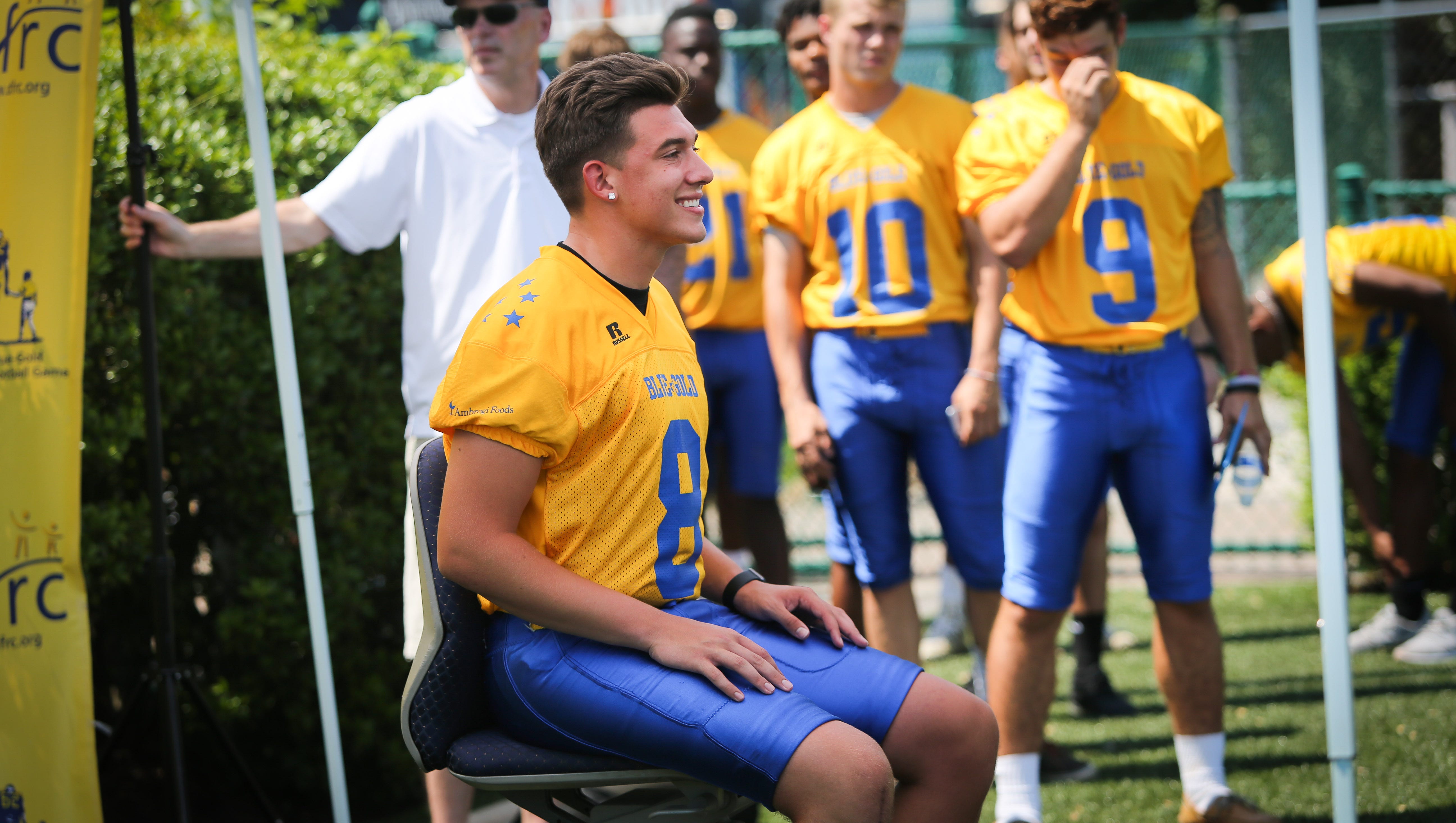 Shane Phipps of Appoquinmink back in time for Blue-Gold football game