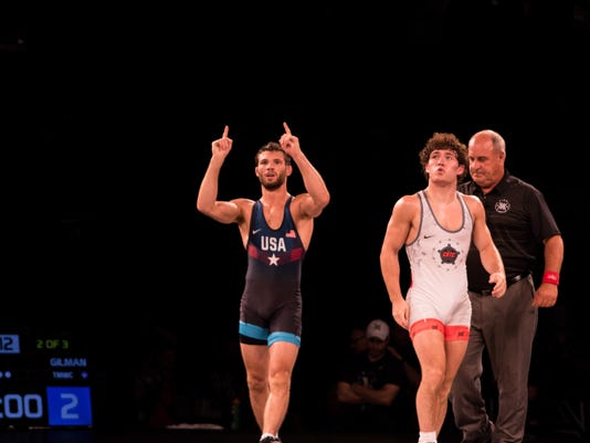 Former Hawkeye Thomas Gilman sweeps Daton Fix to make second Senior ...