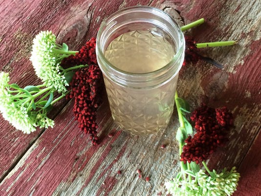 Sumac berries make a 'native' lemonade