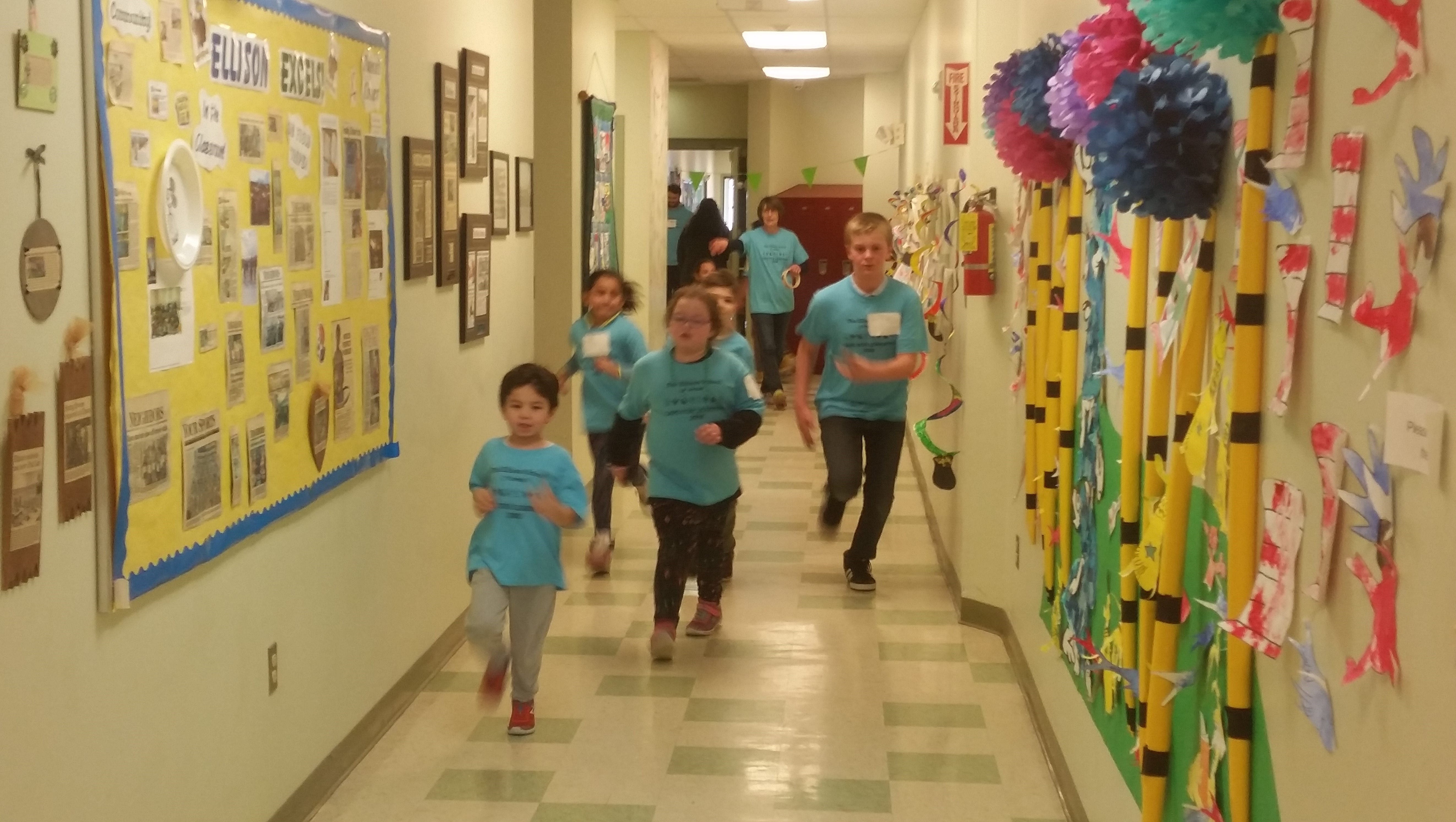 Ellison School students raise funds through Laps for Learning