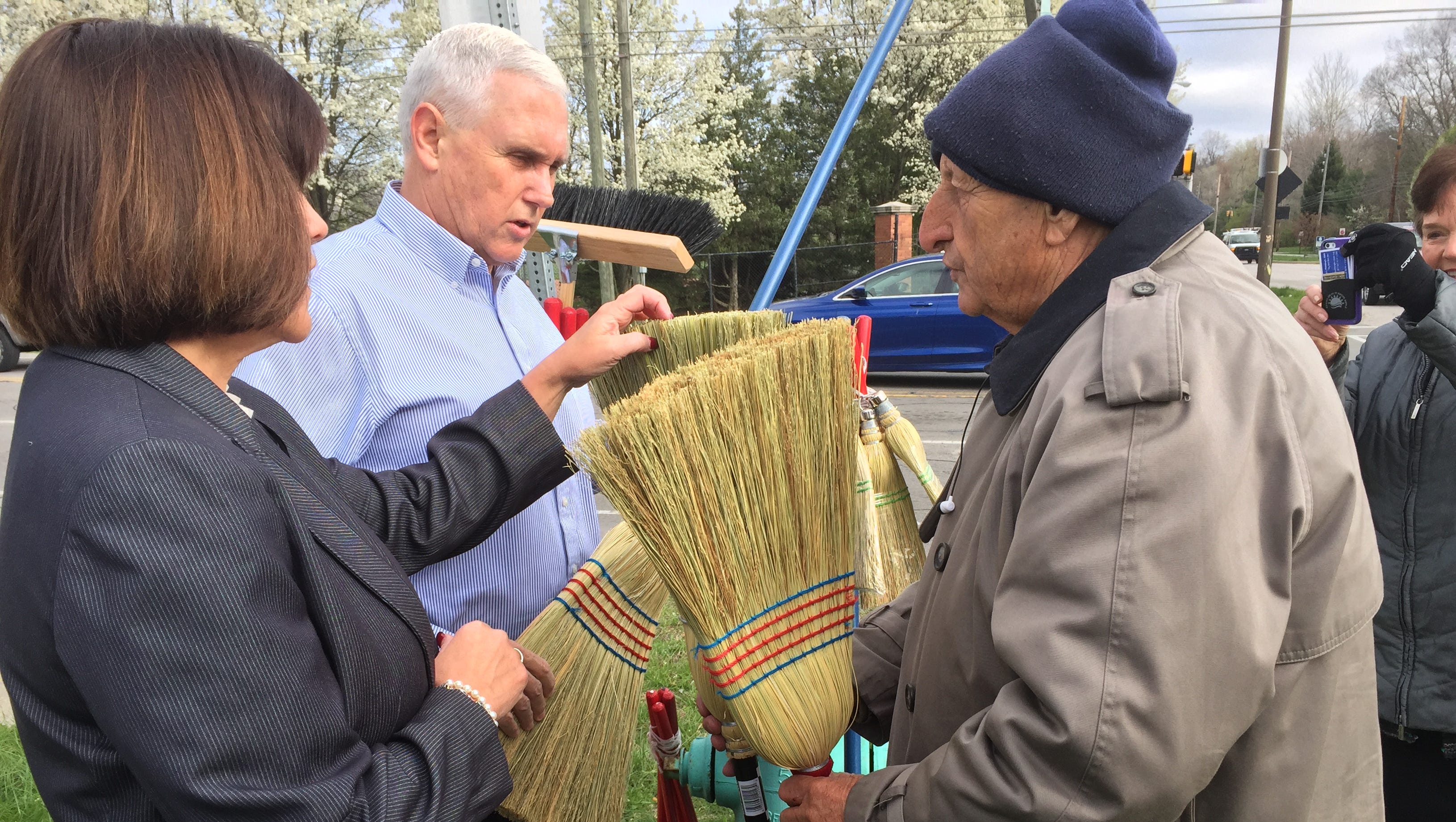 Complaints led to ban on 'Broom Guy'