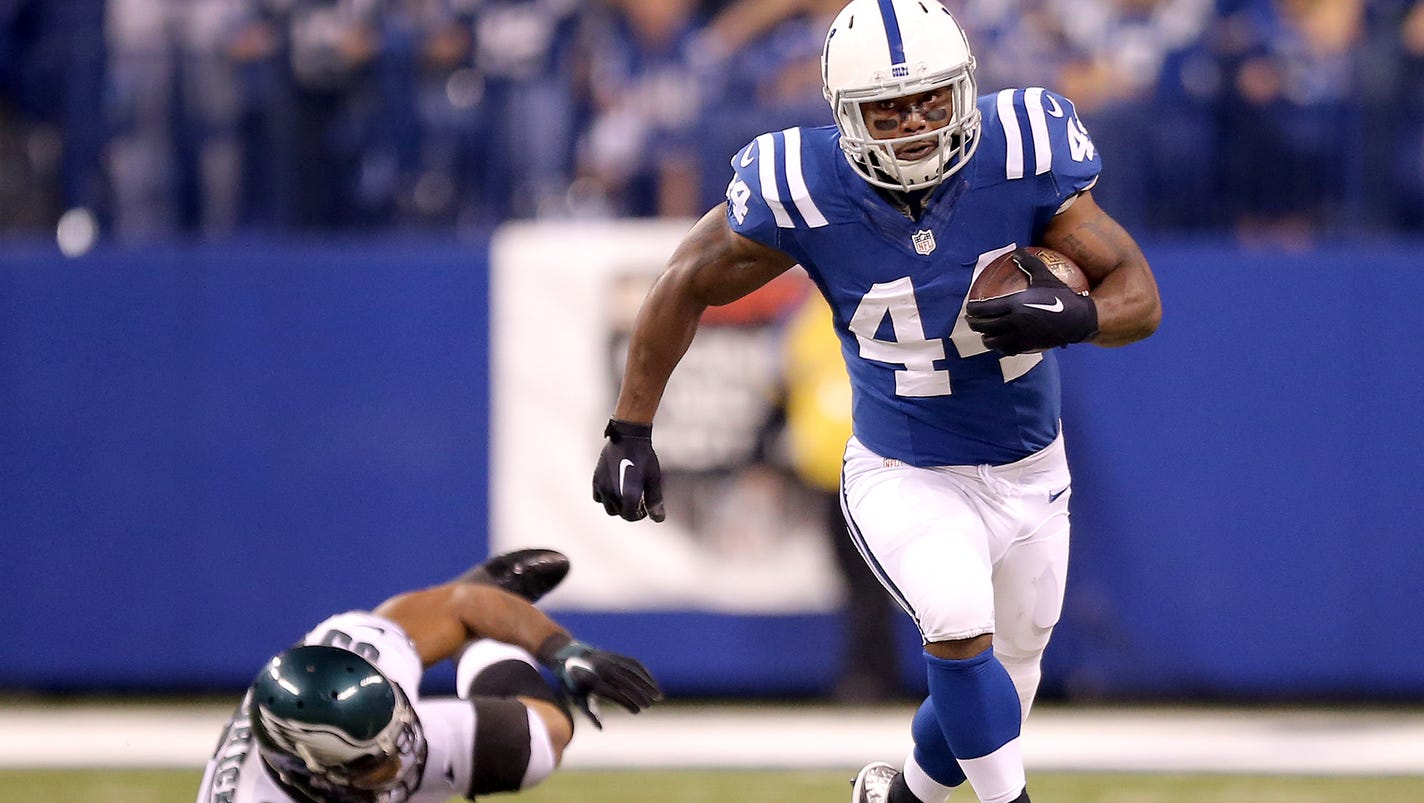 Colts RB Bradshaw showed toughness vs. Eagles