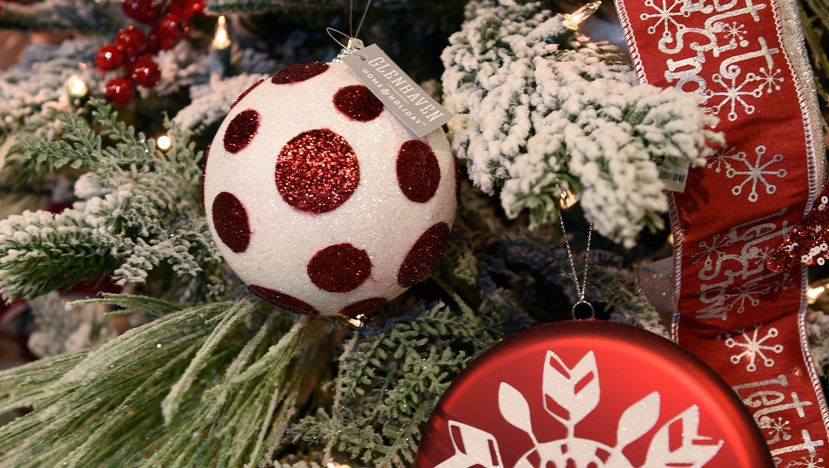 Life-like Christmas tree