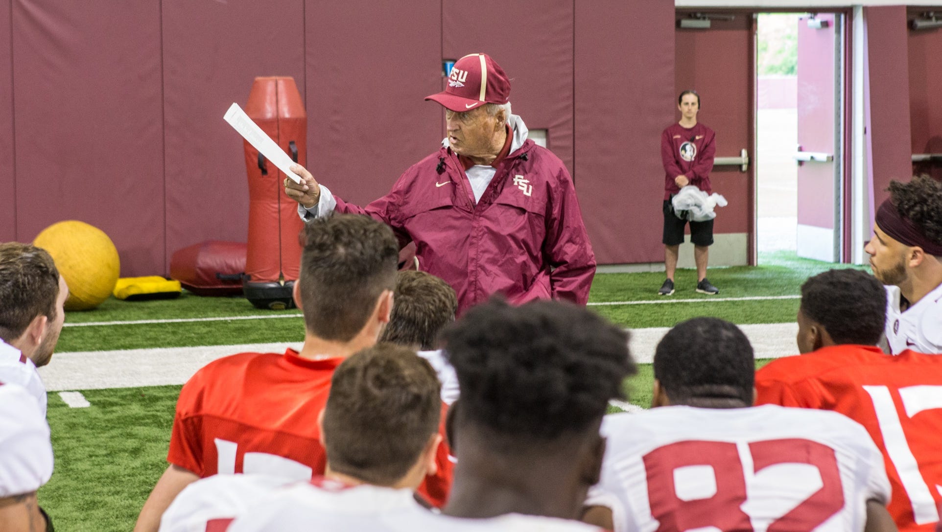 Former FSU coach Bobby Bowden returns to practice for first time