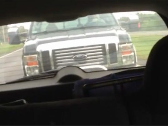 Instant karma: Video captures tailgater crash after cutting off driver