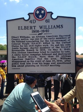 NAACP civil-rights activist Elbert Williams' murder case is reopened