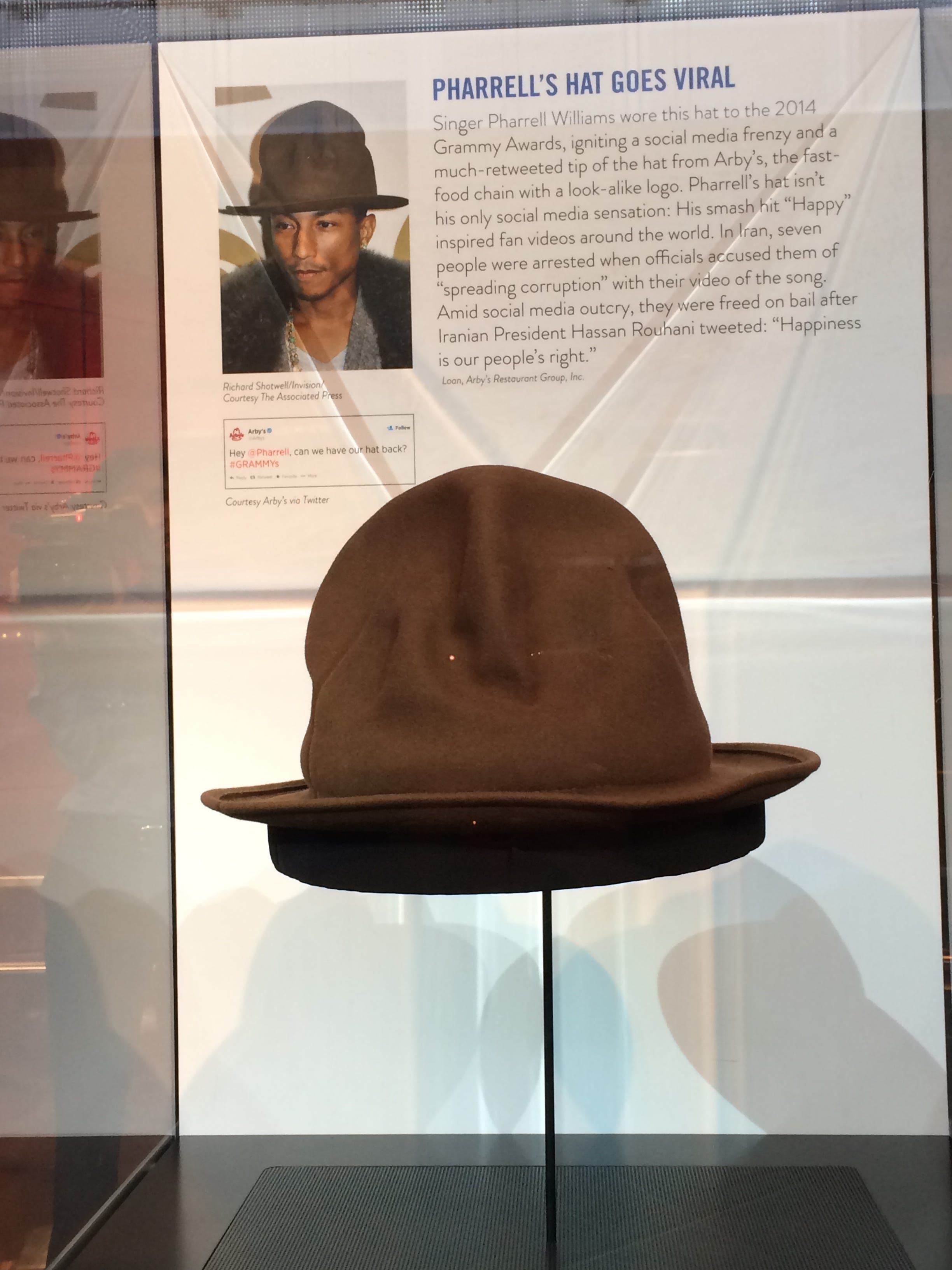 Pharrell's hat gets its own party