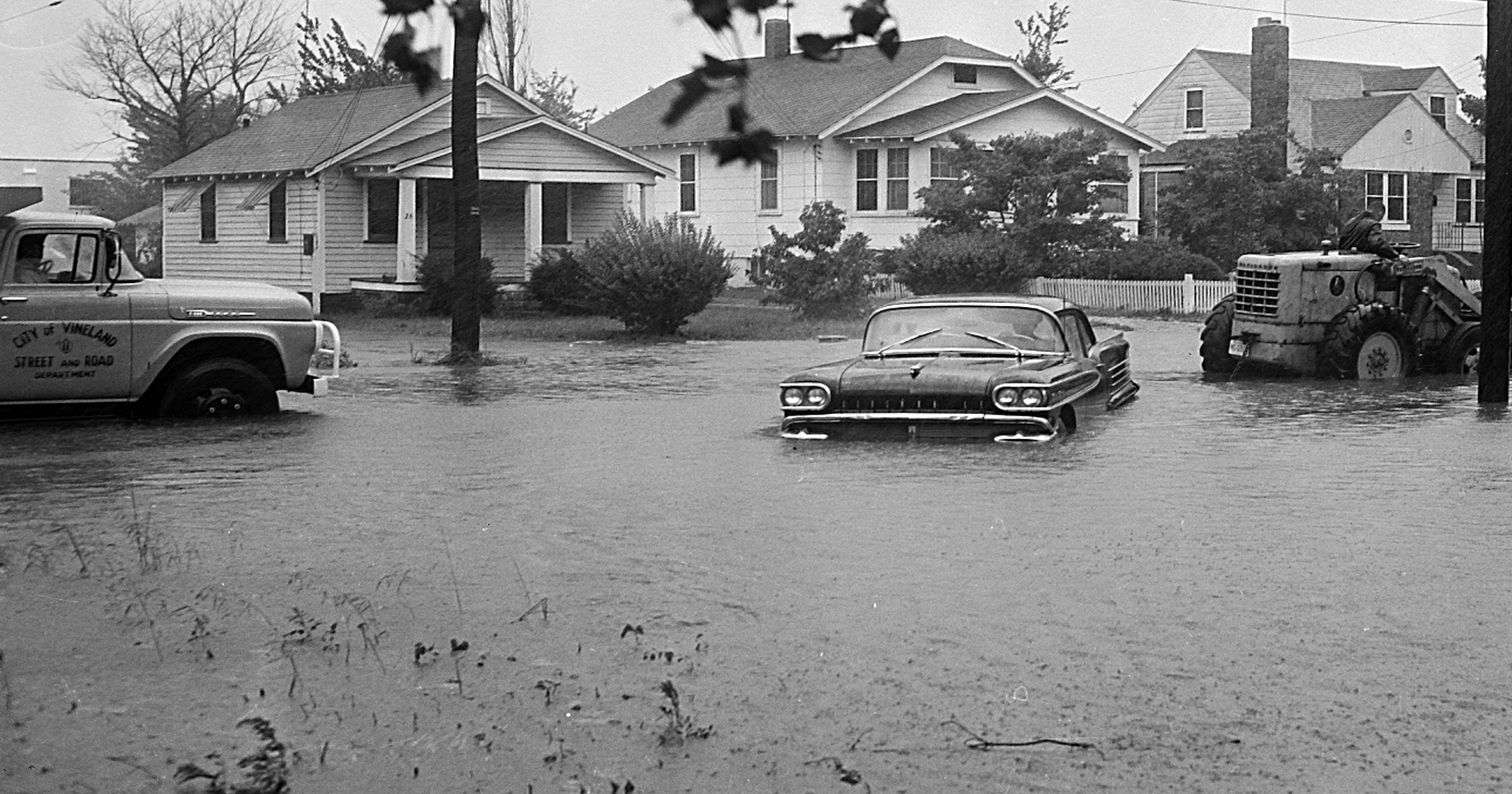 PHOTOS: Hurricane Donna rumbles through Vineland in 1960