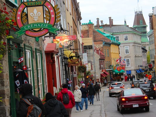 The warm heart of Quebec City