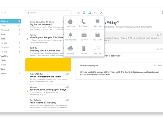 Email overload? Mailbox takes on the desktop inbox
