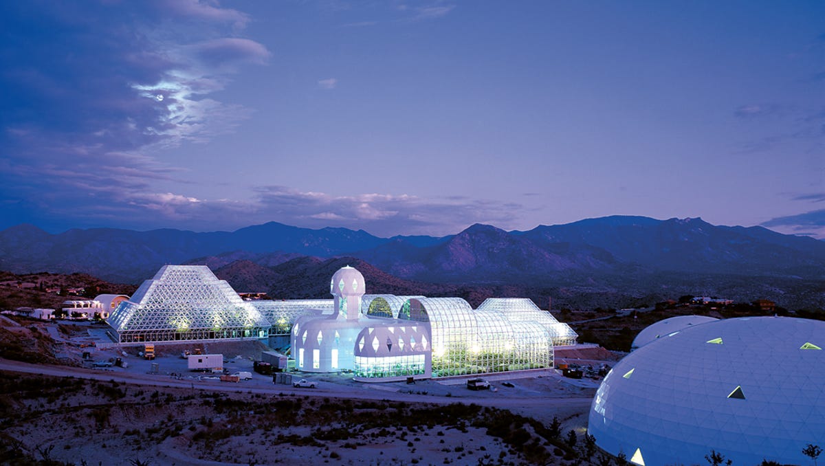 Biosphere 2 in Tucson, Arizona: Tours and pictures