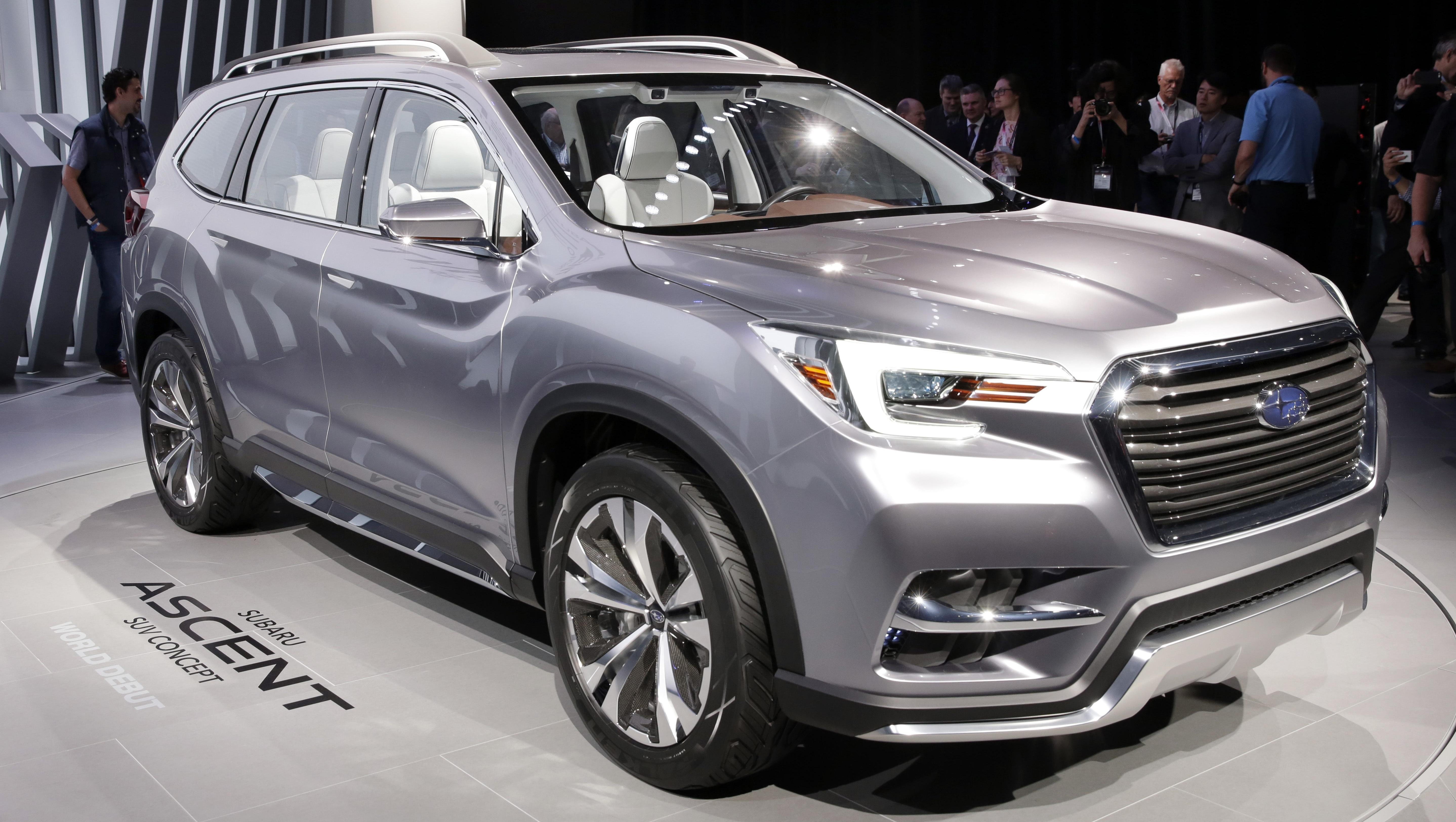 Subaru rolls out its Ascent full-size SUV