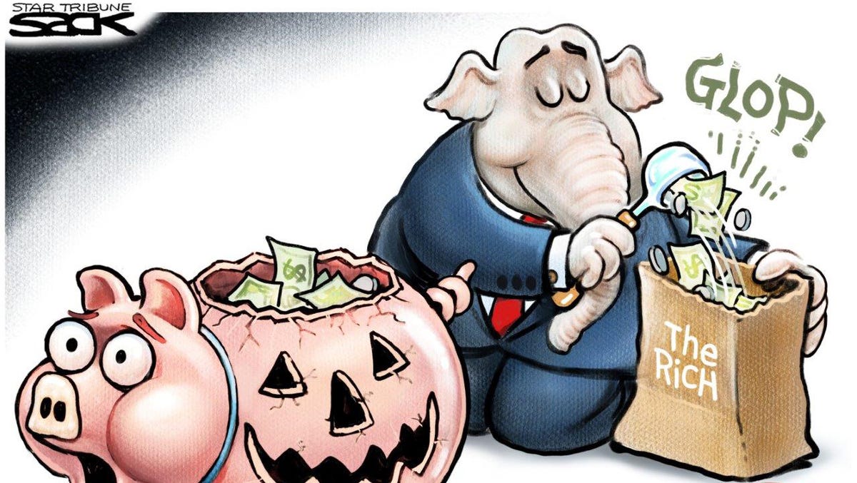 Slicing into your 401(K): Today's toons