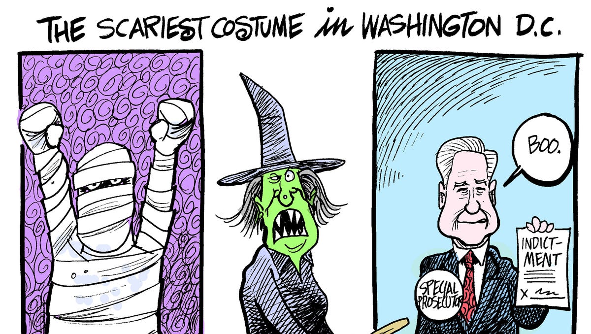 October political cartoons from the USA TODAY Network