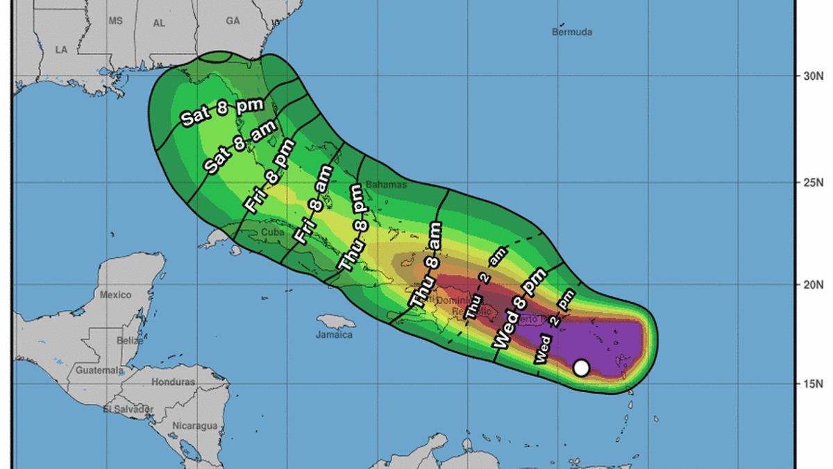 Tropical storm expected to form today, but “many hurdles” for system
