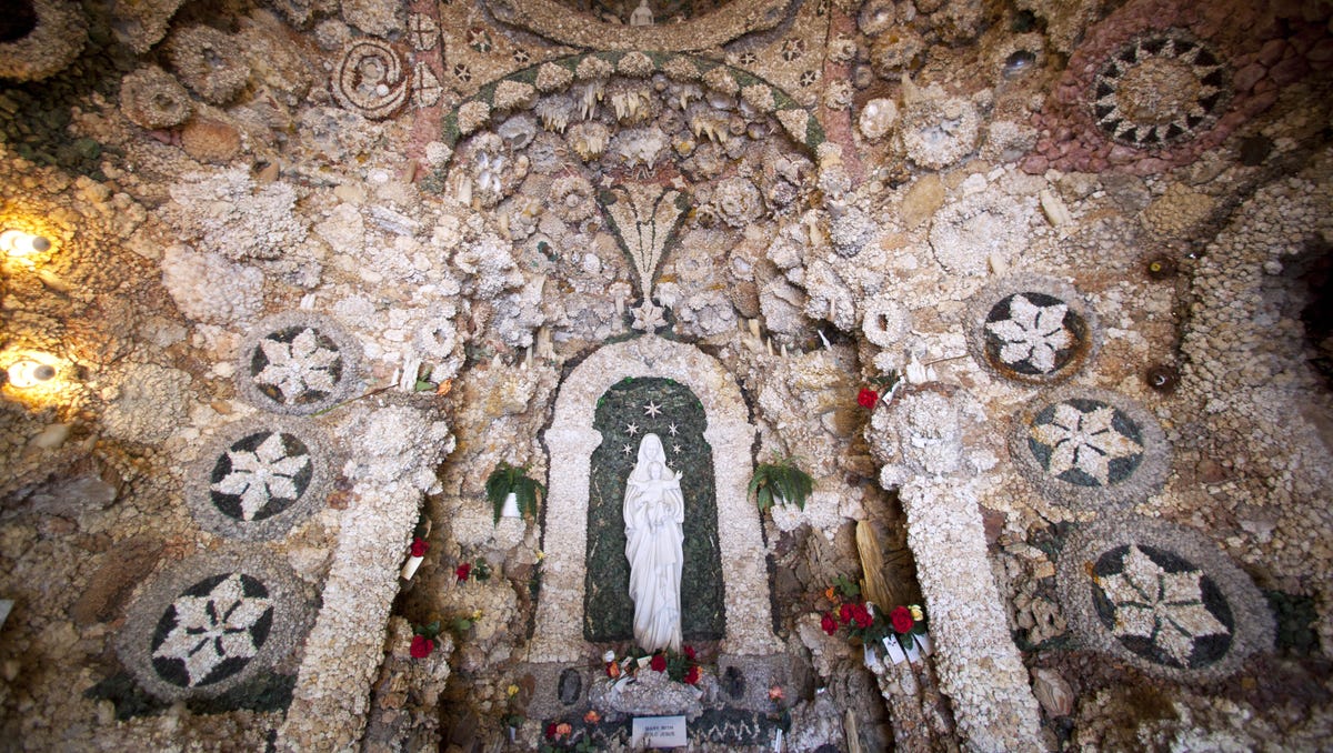 Photos: Inside Iowa's Grotto of the Redemption in West Bend