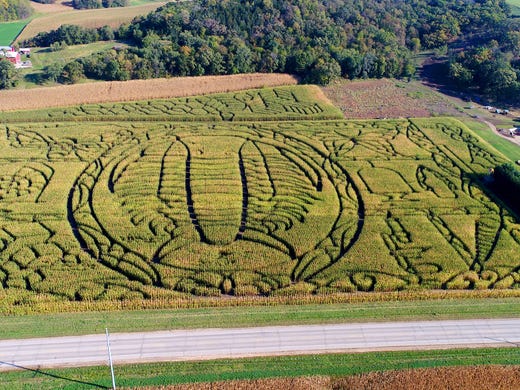 Treinen Farm corn maze in Lodi ranked among best in the country by ...
