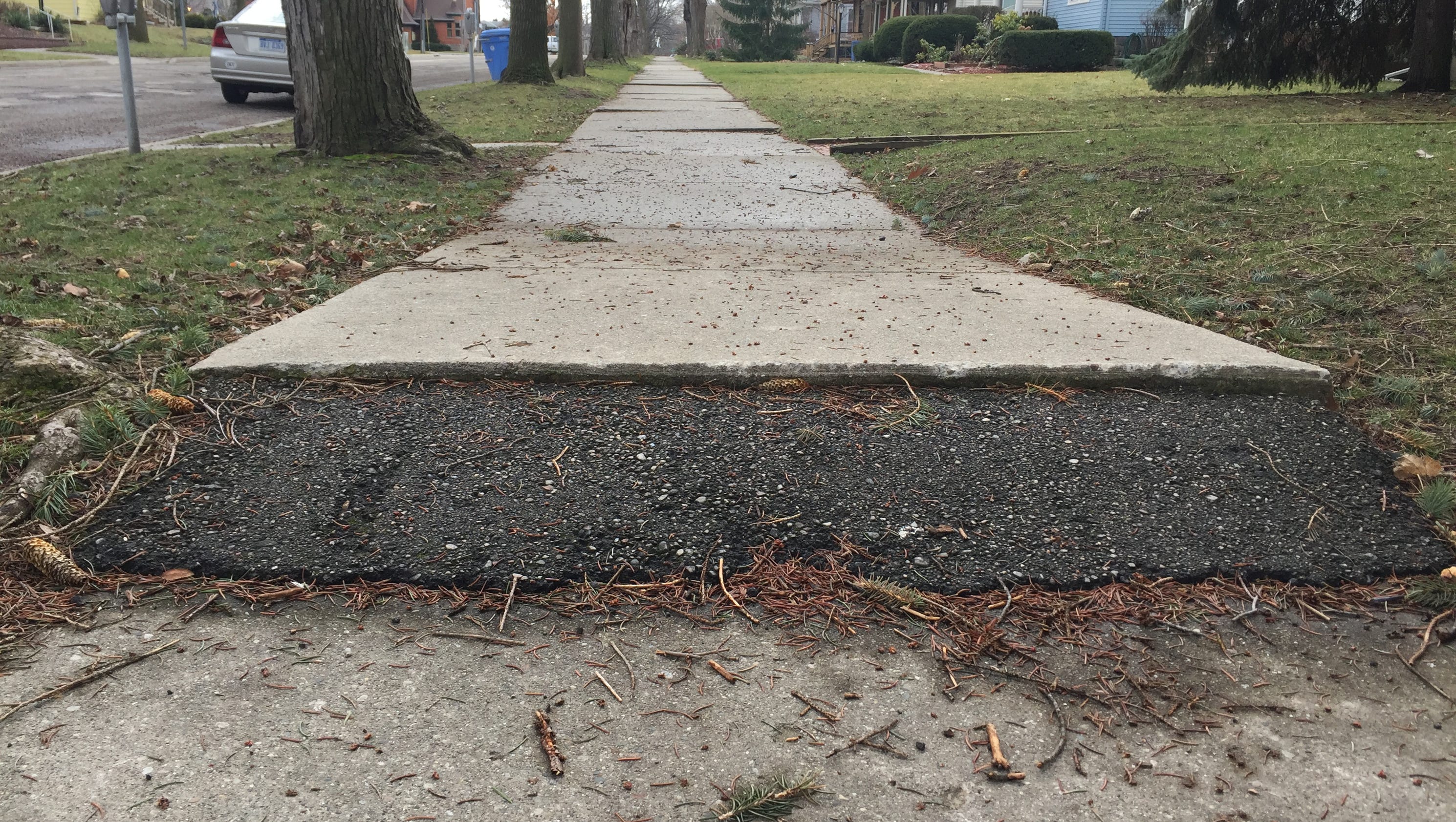 Willing to pay more for sidewalks, streets?