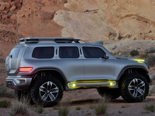 Striking Benz Ener-G-Force SUV 'pure sci fi'