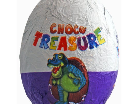 Maker of candy with toy inside says it's safe