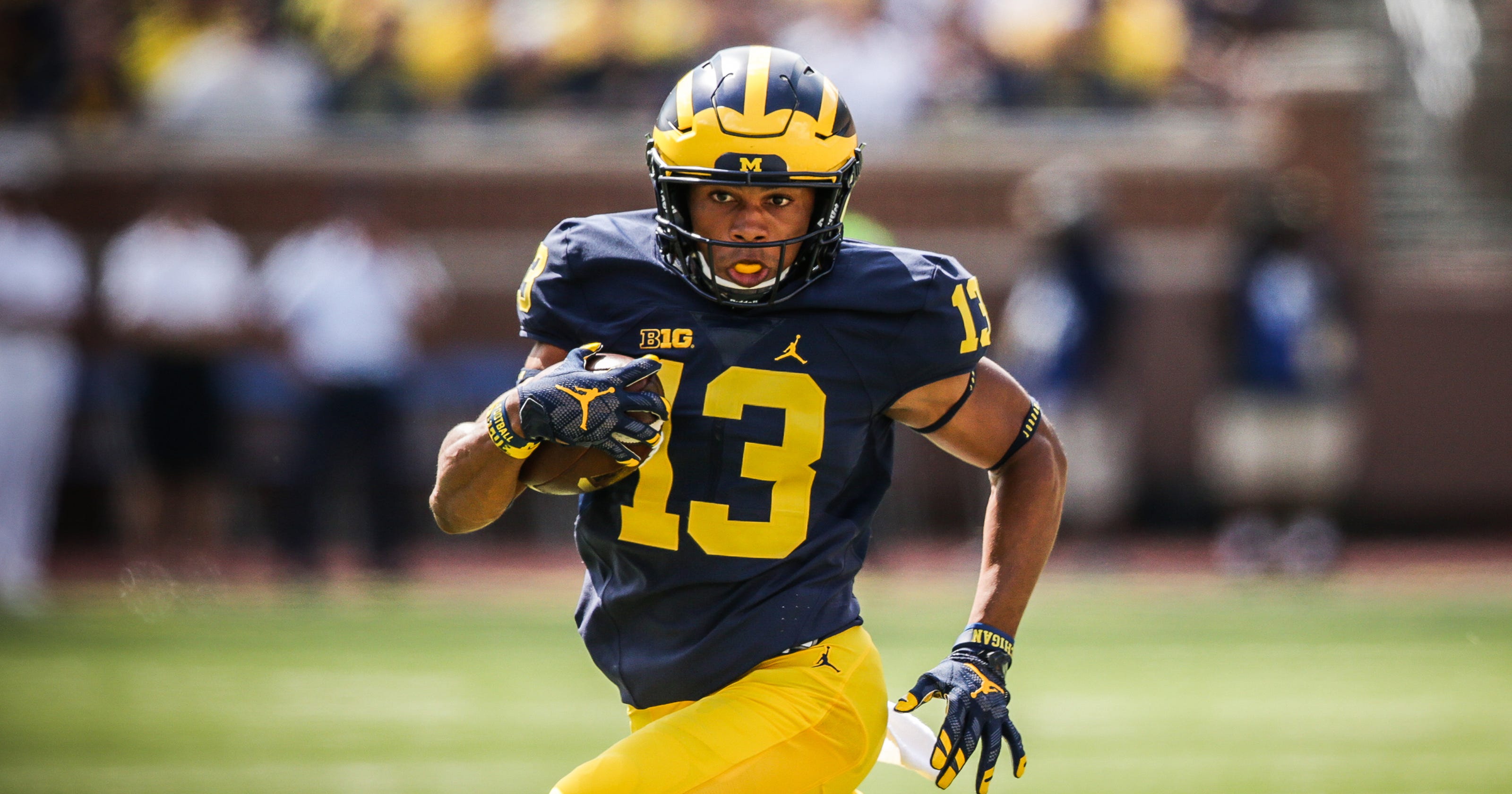 Eddie McDoom could push for Wolverines' fastest player, Harbaugh says