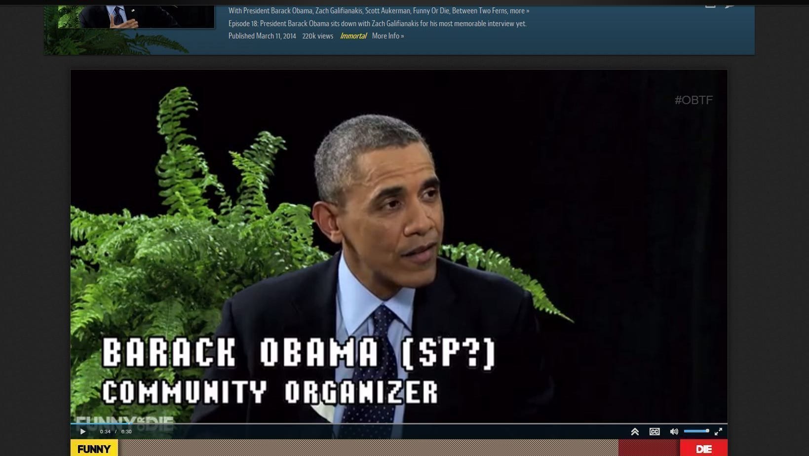 funny obama interview