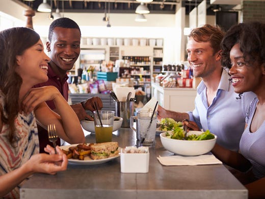 Restaurant spending: Cities where people go out to eat all the time
