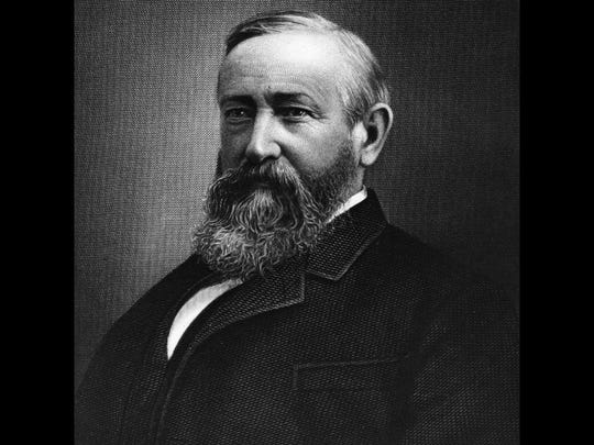 Past presidential visits: Benjamin Harrison in 1891