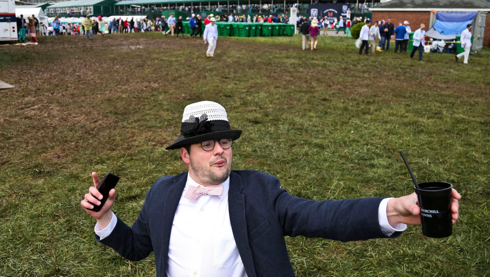 Derby infield is fun in the mud for veterans, first timers