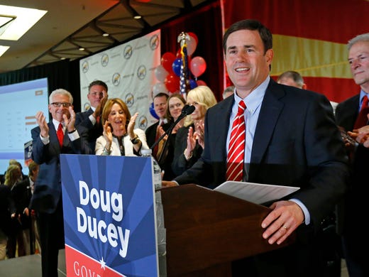 Ducey wins race for Arizona governor