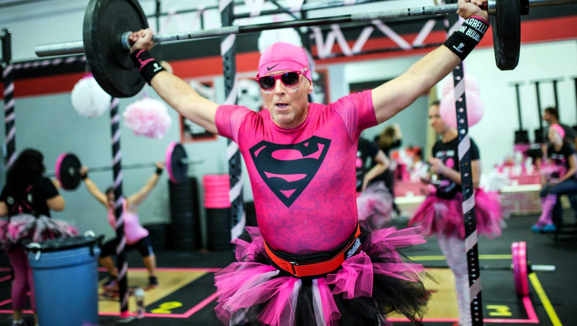 Rosenberry: Barbells for Boobs helps fight cancer