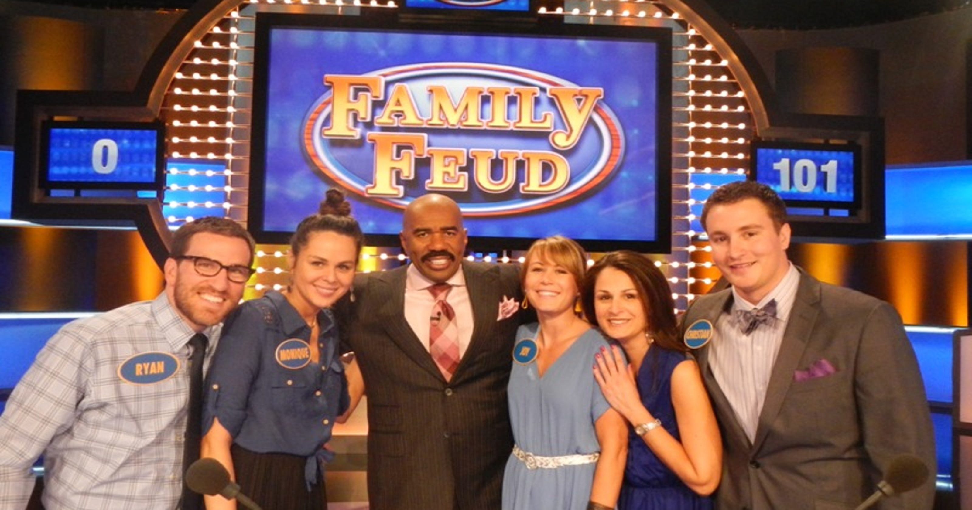 Family Feud features local family