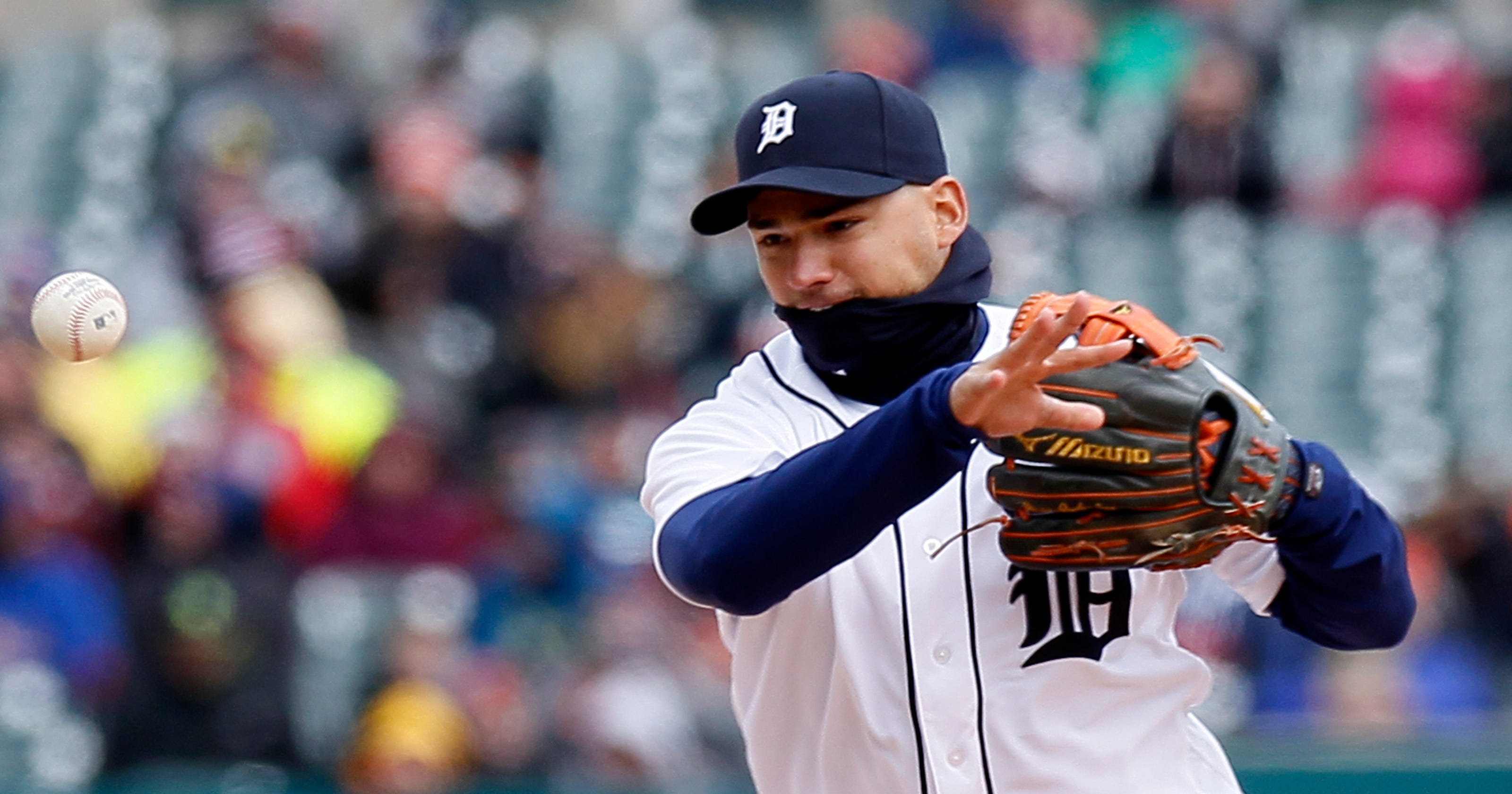 N.Y. Yankees 8, Detroit 4: New Tiger Mike Pelfrey takes blame for loss