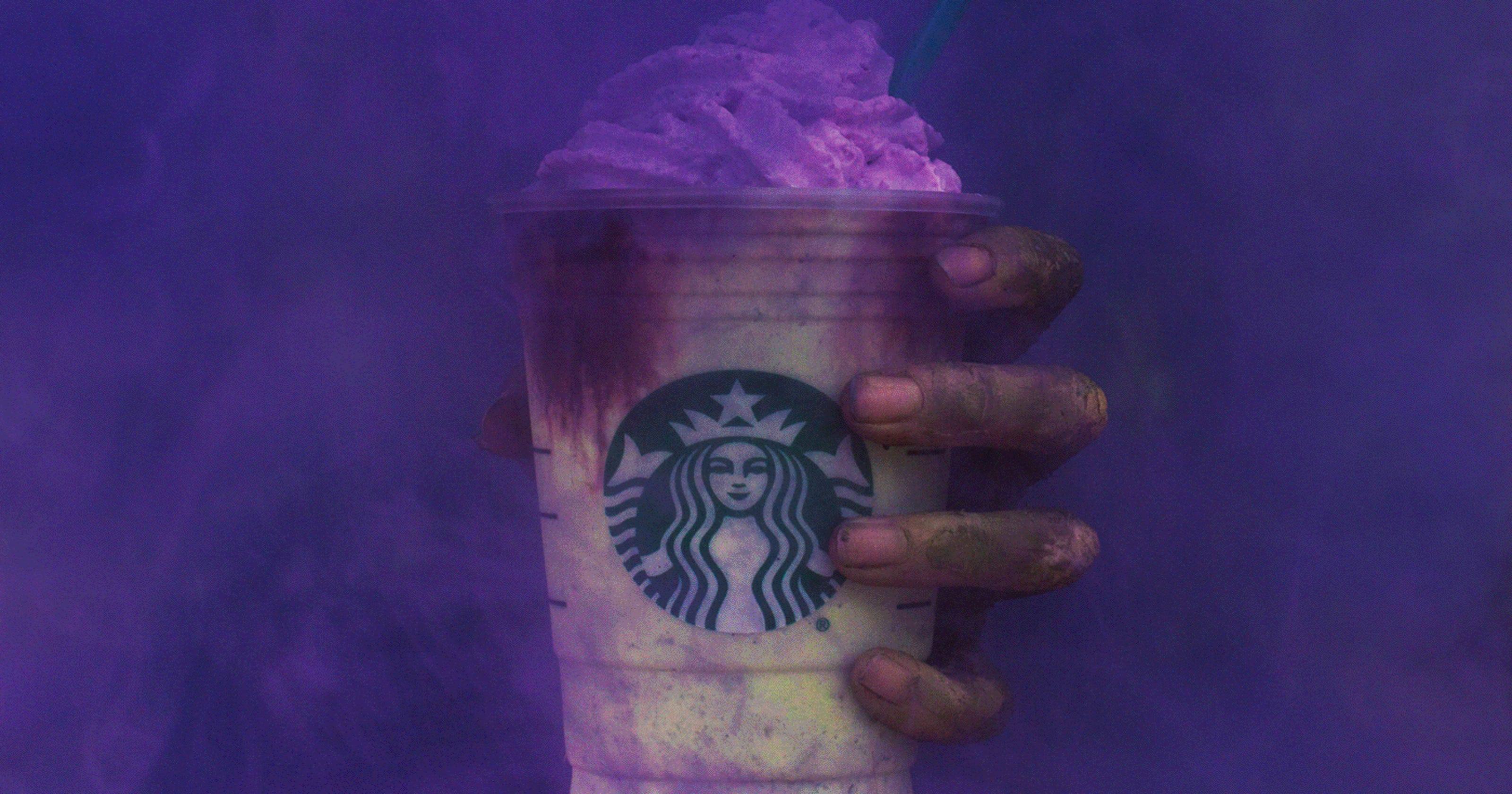 Starbucks' Zombie Frappuccino is here, whipped cream brains and all