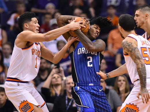 Phoenix Suns' first-round pick Devin Booker draws Klay Thompson comparisons