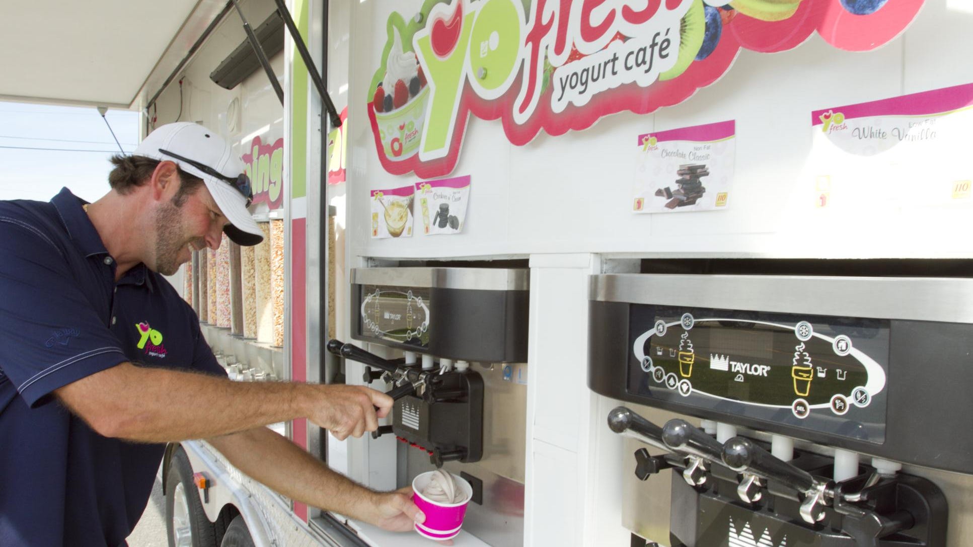 YoFresh Frozen Yogurt Cafe goes mobile