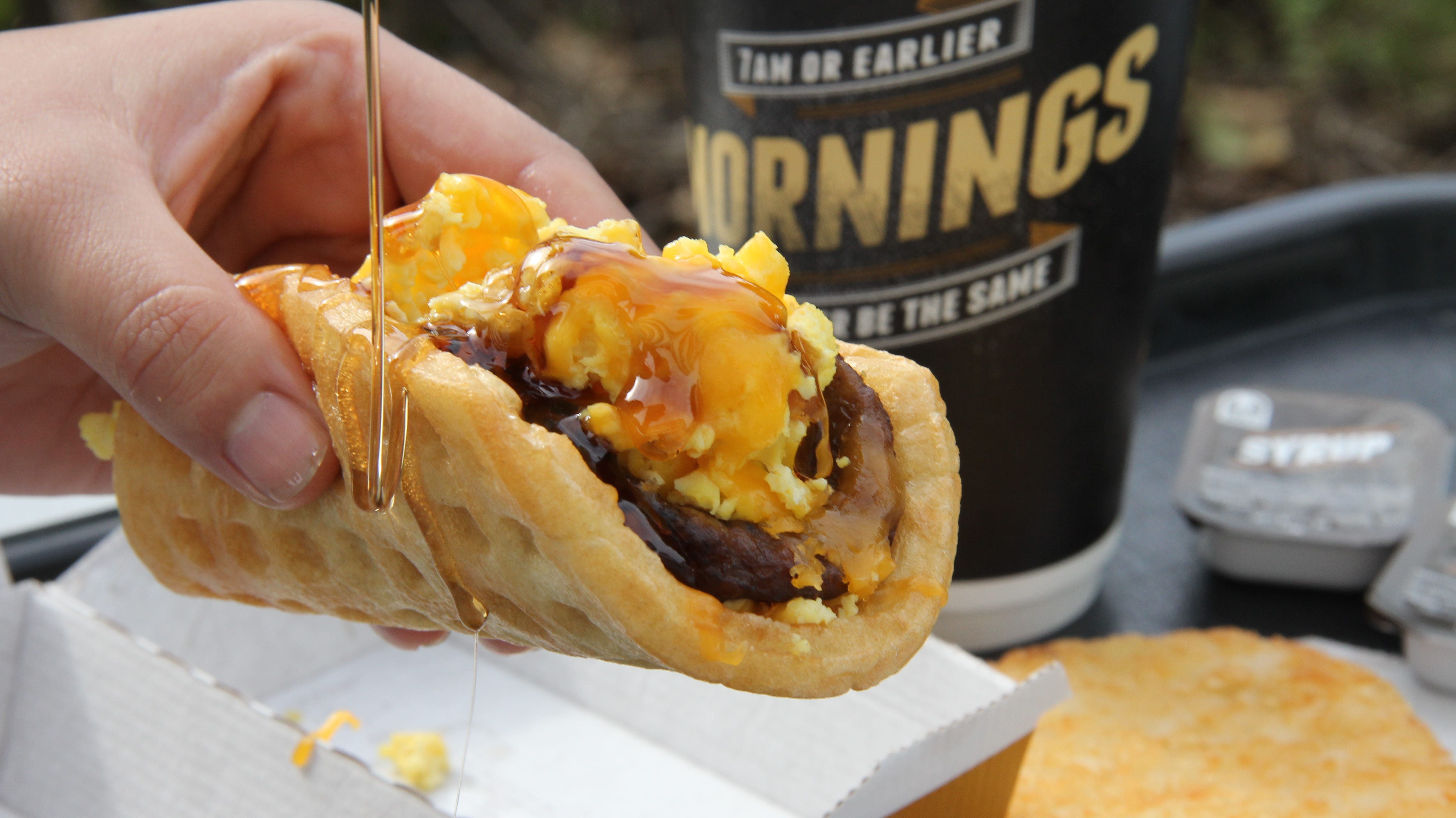 Taco Bell thinking outside the breakfast bun