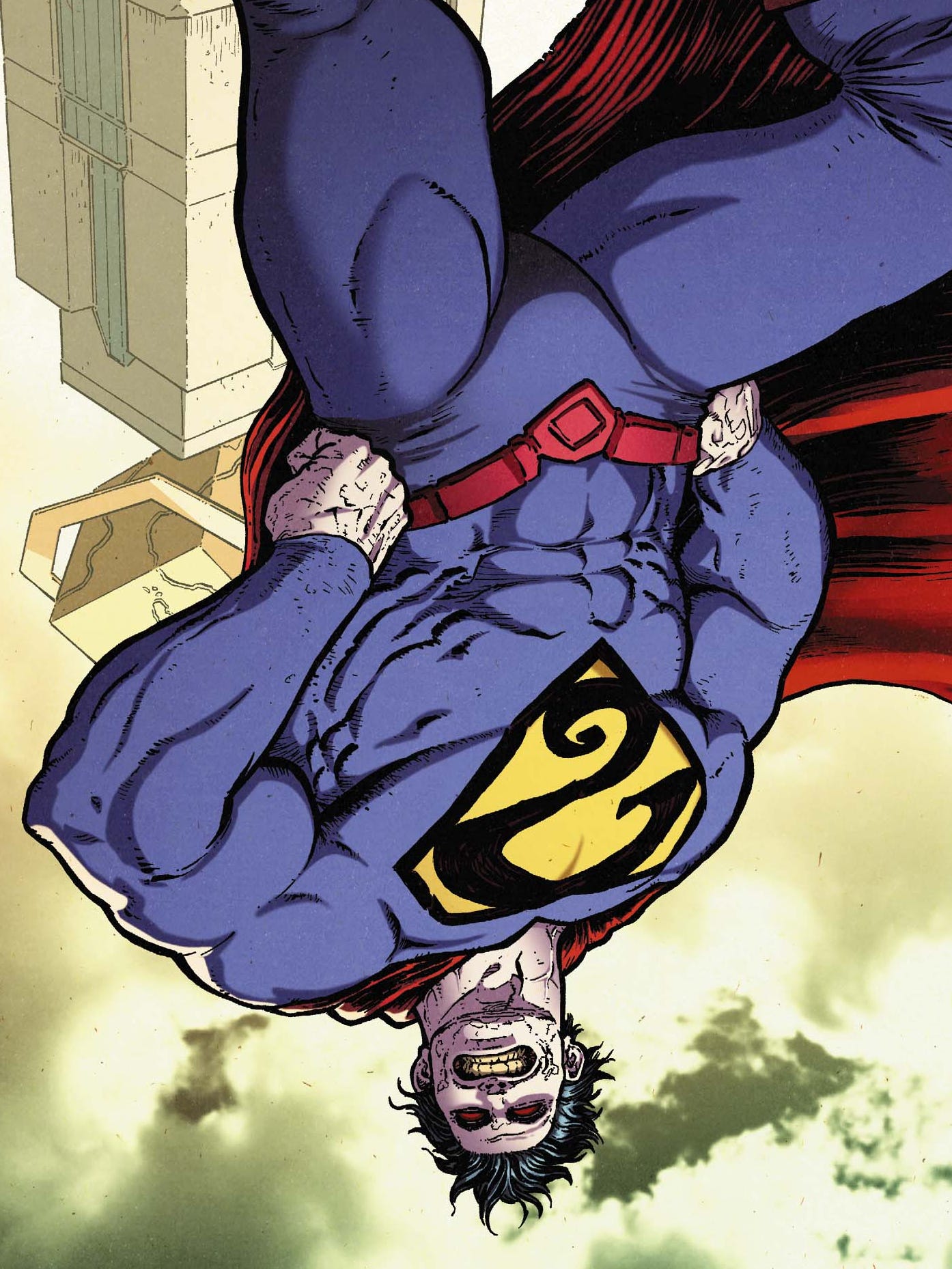 Everything's backward in Bizarro World, so it's not surprising Bizarro ...