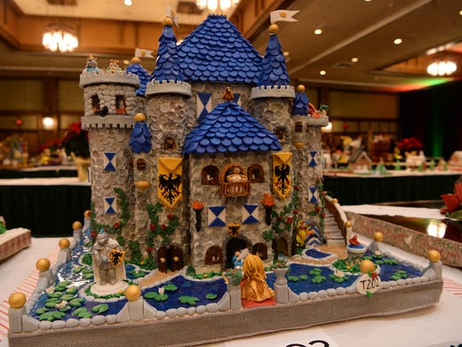 2017 National Gingerbread House Competition winners at Grove Park Inn