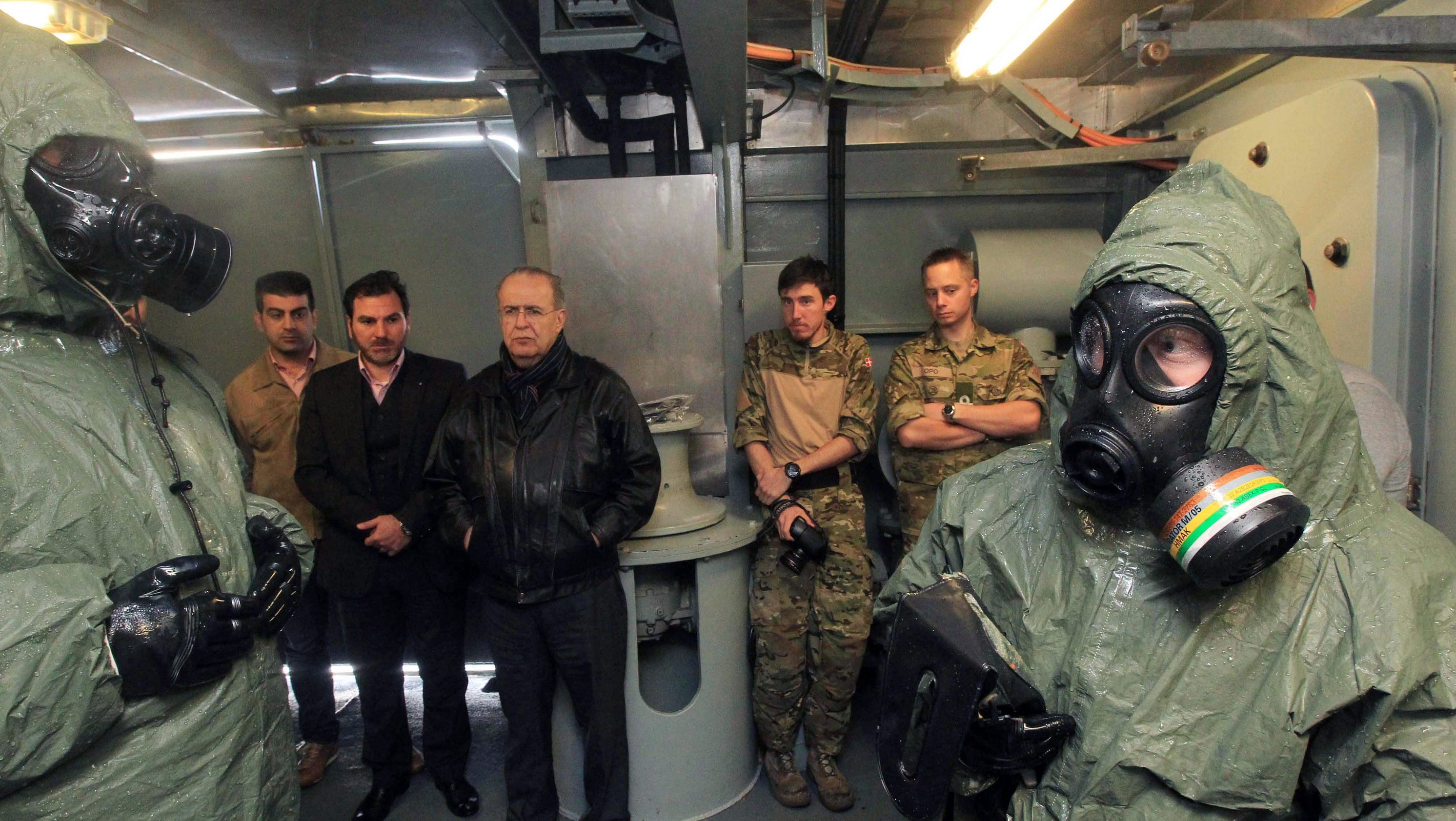 Syria surrenders last of its declared chemical weapons Syria surrenders last of its declared chemical weapons