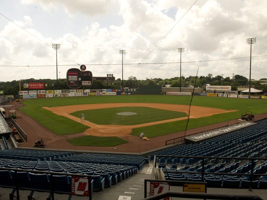 Watch a drone fly through abandoned Greer Stadium