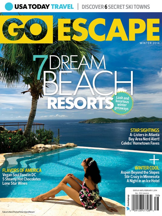 As seen in USA TODAY's Go Escape magazine